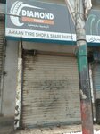 Diamond (Province of Sindh, Karachi, Central Jacob Lines, New MA Jinnah Road), jant ve lastikçiler  Karaçi'den