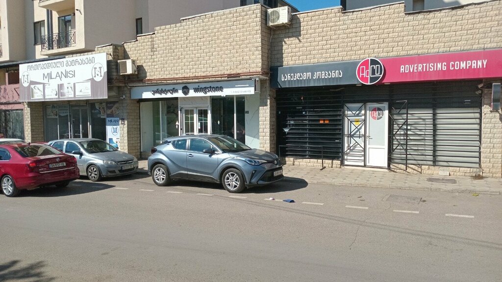 Duvar kağıdı mağazaları Wingstore, Tiflis, foto