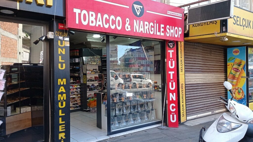 Tütün, sigara mağazaları Escobar Tobacco, İstanbul, foto