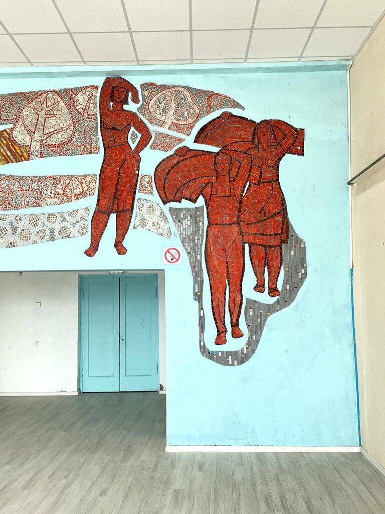 Kültür ocakları Novolabinsky Culture Centre, Krasnodarski krayı, foto