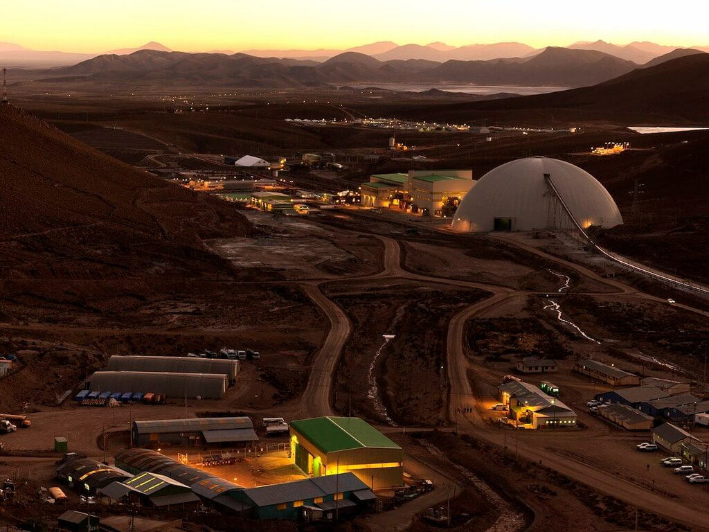 Sanayi kuruluşu Minera San Cristobal S. A. Oficina La Paz, La Paz, foto