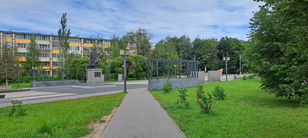 Anıt, heykel Александр Пересвет, Peresvet, foto