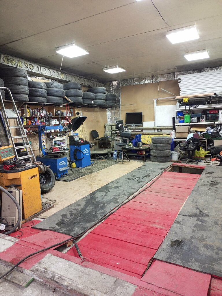 Oto lastik tamiri Шиномонтаж, Polyarnie Zori, foto