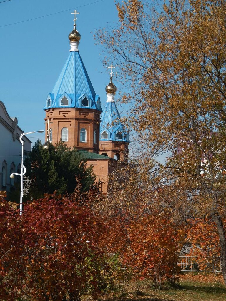 Ortodoks kiliseleri Церковь Спаса Нерукотворного Образа, Shimanovsk, foto