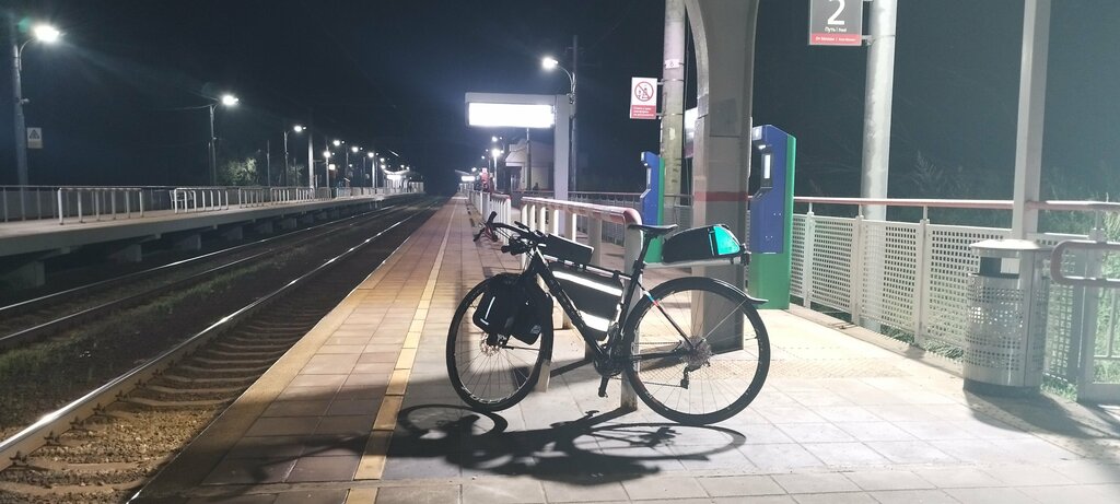 Tren istasyonu Esino, Moskova ve Moskovskaya oblastı, foto