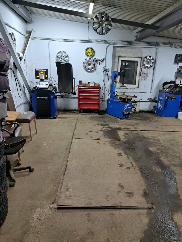 Oto lastik tamiri Шиномонтаж, Moskova, foto