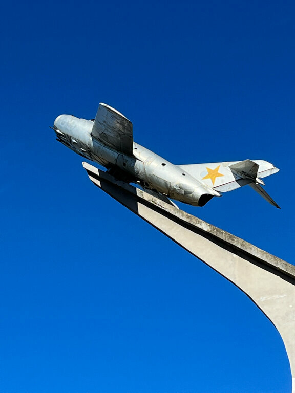 Teknoloji anıtı Истребитель МиГ-15, Kislovodsk, foto