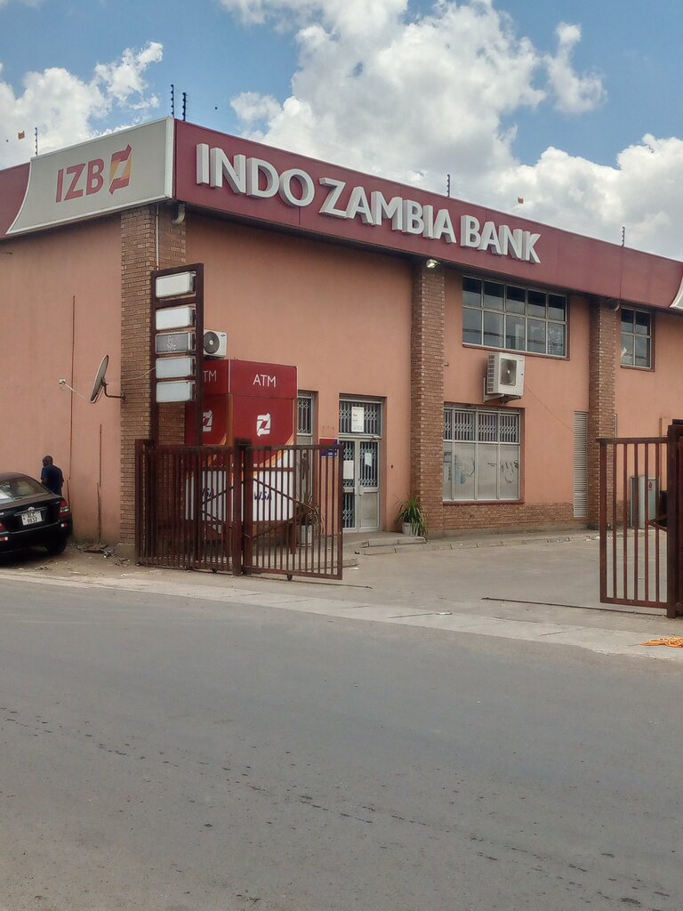 ATM'ler Indo Zambia Bank, Lusaka, foto