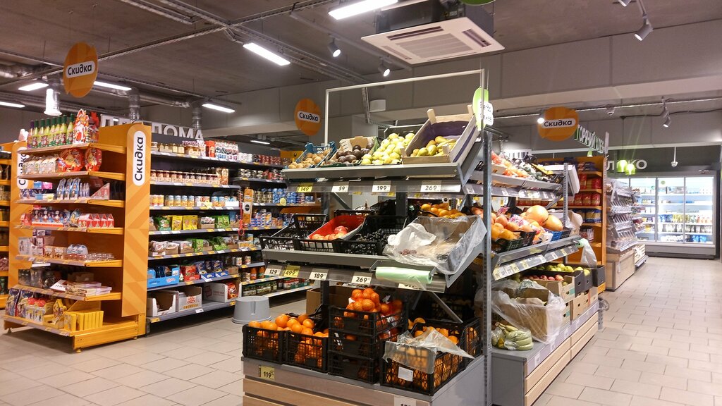 Süpermarket Pyatyorochka, Tverskaya oblastı, foto