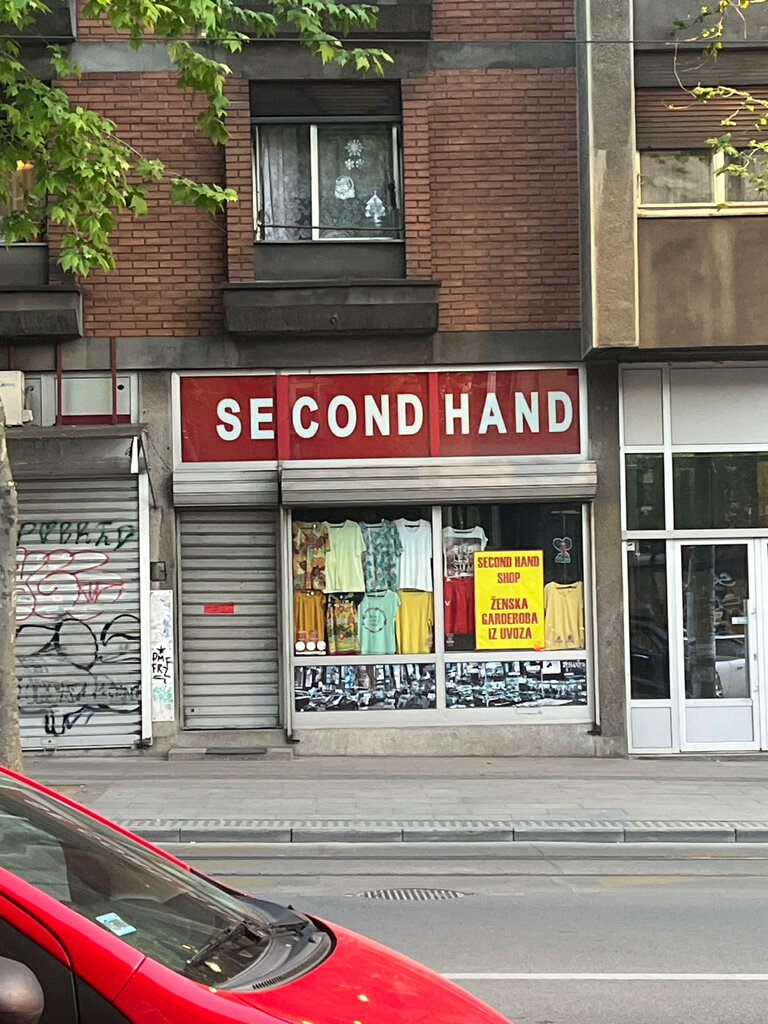 i̇kinci el eşya satışı Second Hand, Belgrad, foto