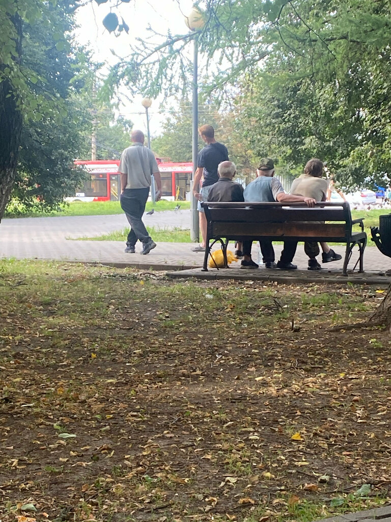 Kültür ve eğlence parkları Pamyati geroyev Tulskogo rabochego polka Public Garden, Tula, foto
