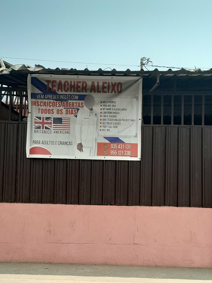 Yabancı dil kursları Teacher Aleixo, Loanda, foto