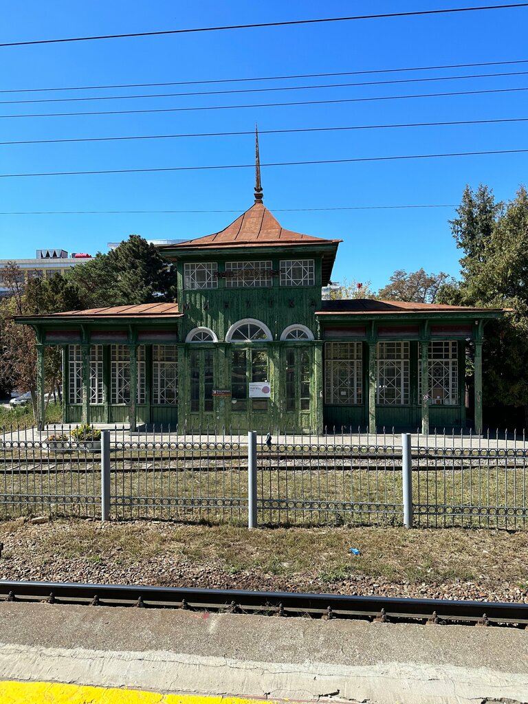 Turistik yerler Павильон железнодорожной станции Минутка, Kislovodsk, foto