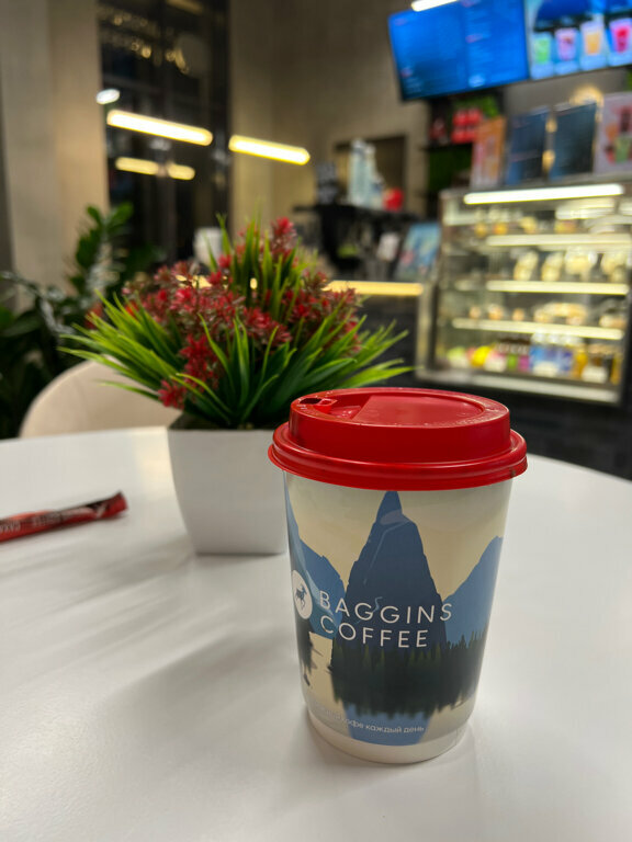 Kahve dükkanları Baggins Coffee, Saint‑Petersburg, foto