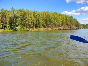 Песчанка (Sverdlovsk Region, Rezh), plaj  Rej'den