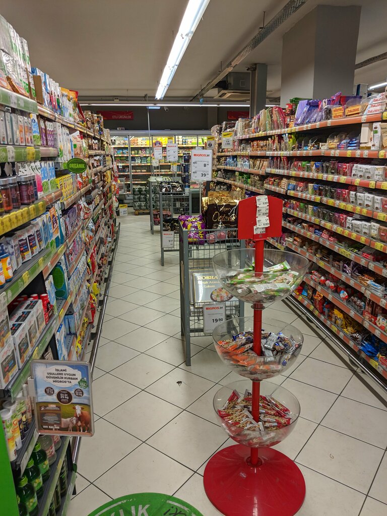 Süpermarket Migros, İstanbul, foto