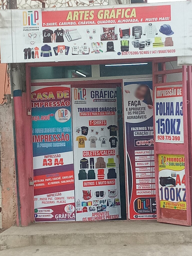 Baskı hizmetleri Dilp, Loanda, foto