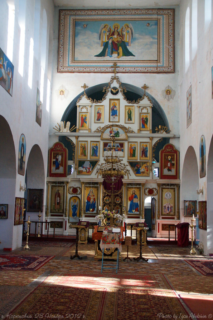 Ortodoks kiliseleri Вознесенская церковь, Koryukivka, foto