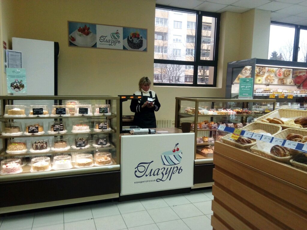 Pasta, şekerleme ve tatlı Глазурь, Minsk, foto