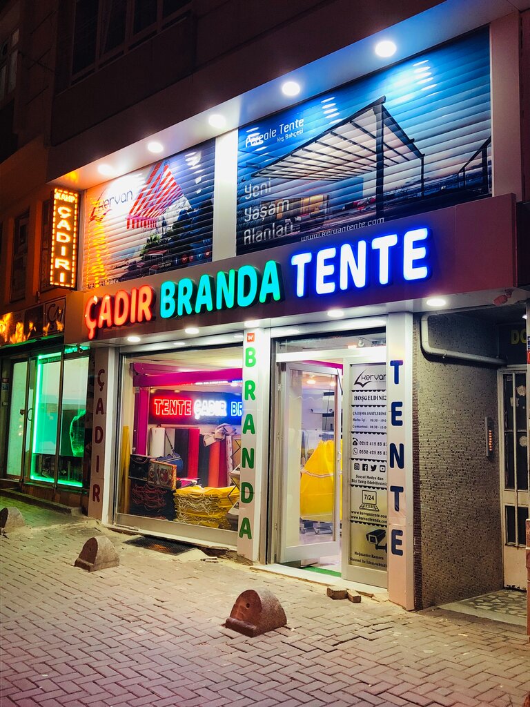 Çerçeve ve çadır yapıları Kervan Tente Sistemleri, İstanbul, foto