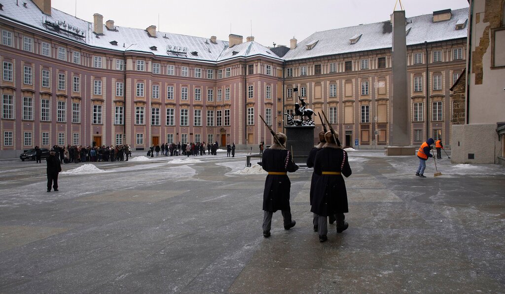 Turistik yerler Old Royal Palace, Prag, foto