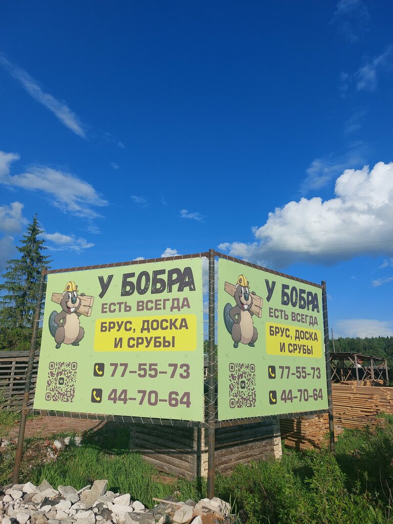 Kereste üretim ve satış şirketleri У бобра, Kirov, foto