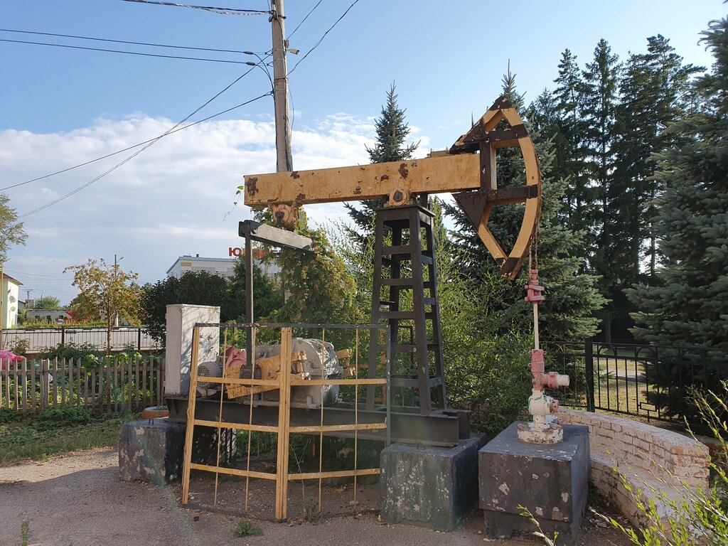 Teknoloji anıtı Насос-качалка, Samarskaya oblastı, foto