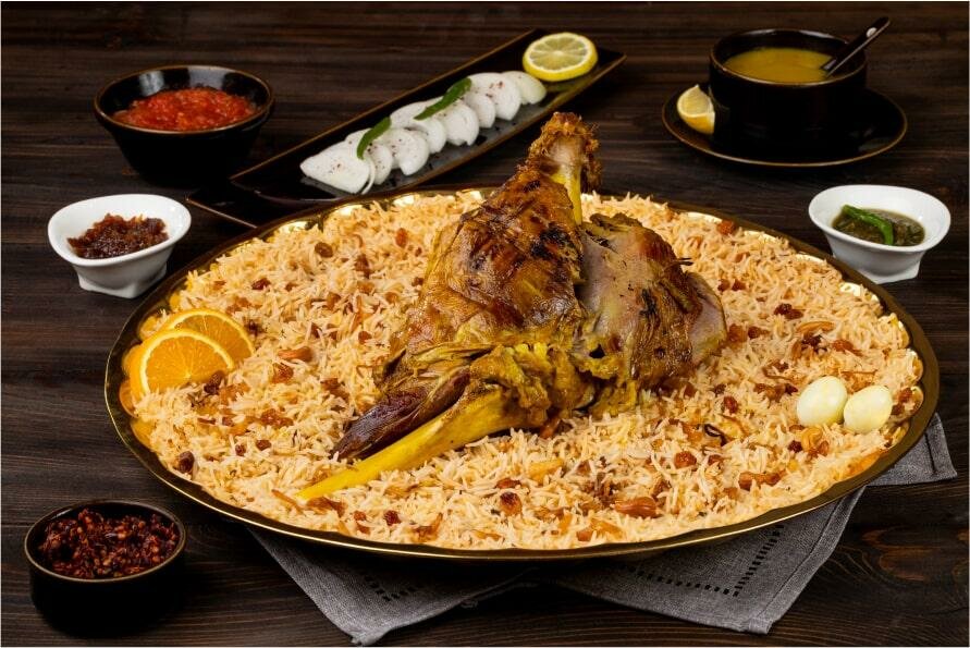 Restoran Zam Zam Mandi, Dubai, foto