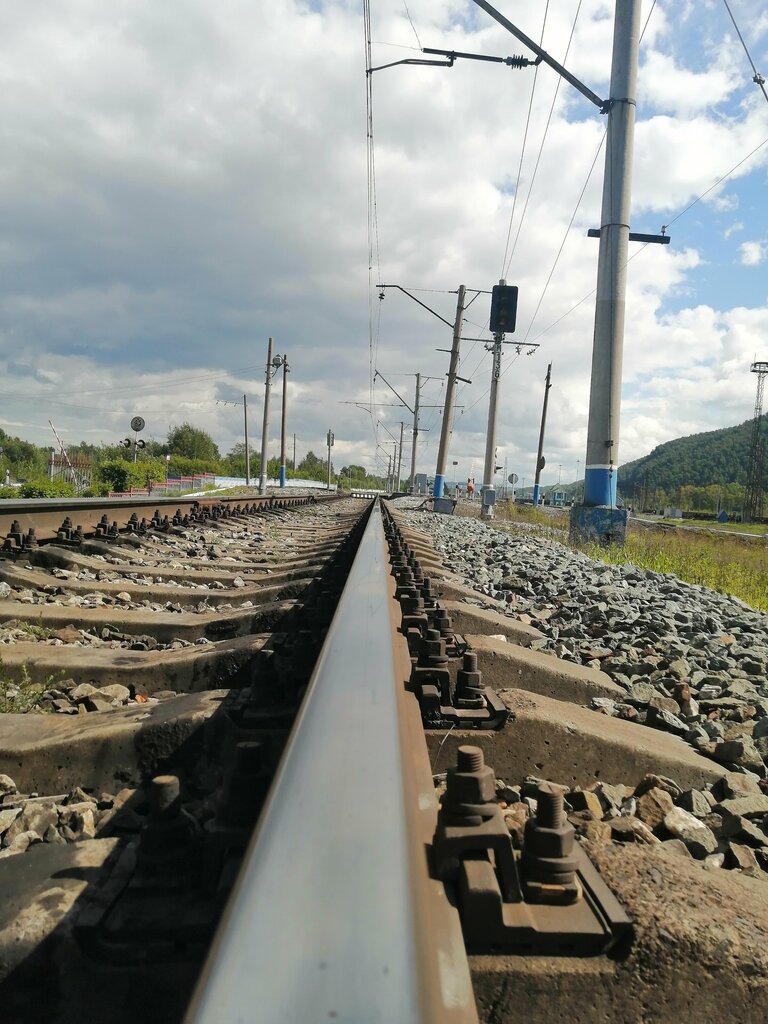 Tren istasyonu 383 Км, Novokuznetsk, foto