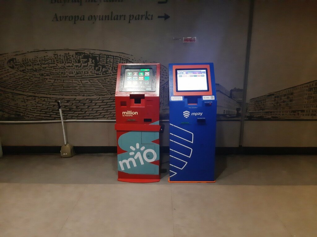 Ödeme terminali Mpay, Bakü, foto