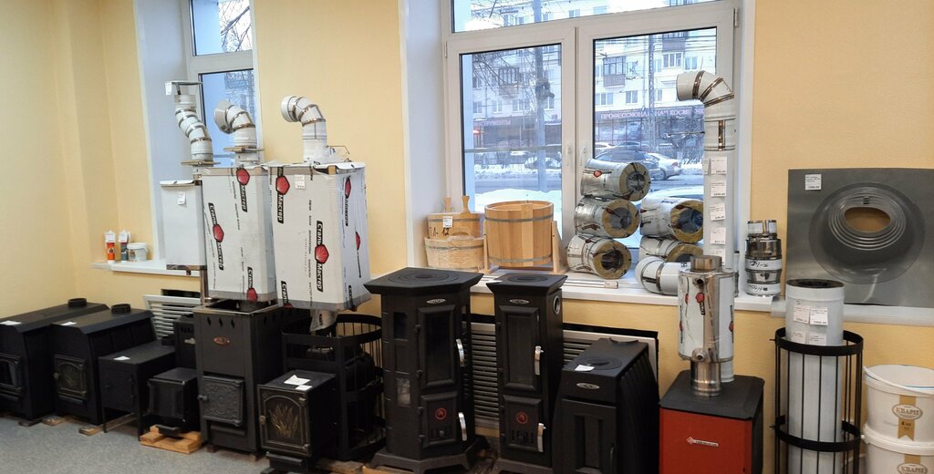 Soba, şömine Ogon, Nijni Novgorod, foto