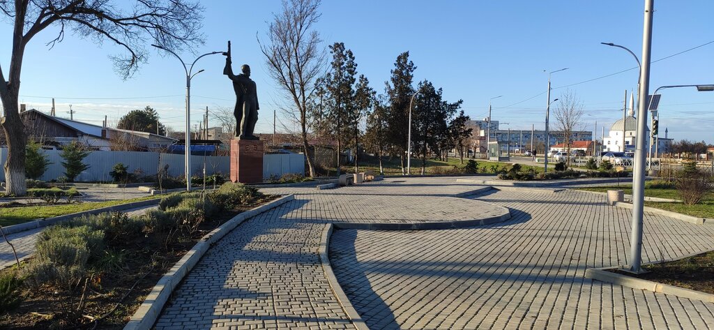 Kültür ve eğlence parkları сквер 9-ти героев, Saki (Sak), foto