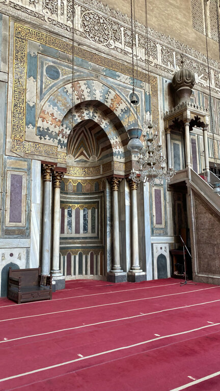 Cami Mosque-Madrassa of Sultan Hassan, Kahire, foto