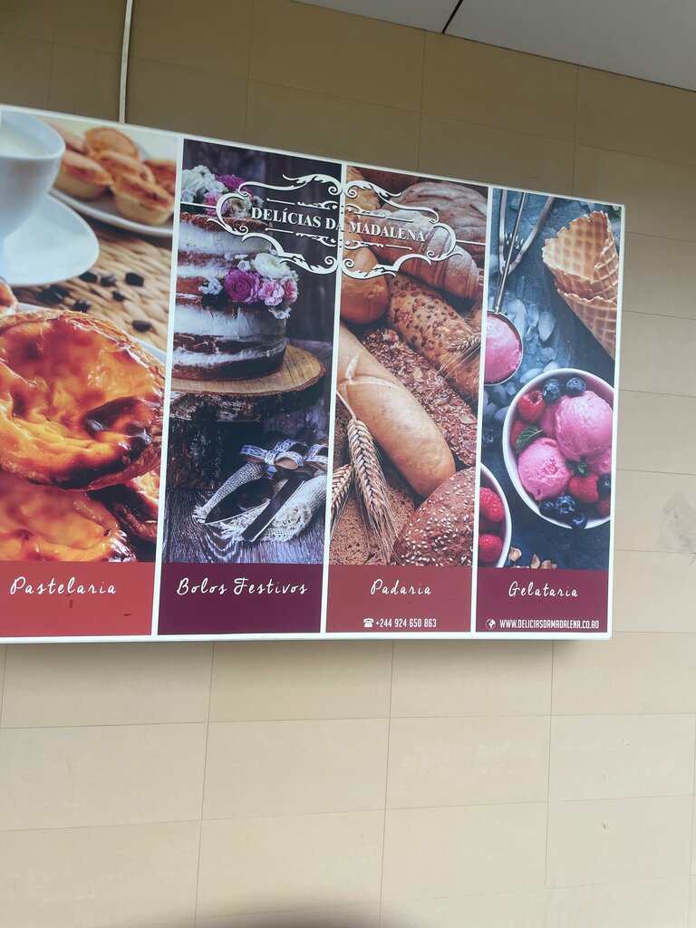 Ekmek fırını Delicias Da Madalena, Loanda, foto