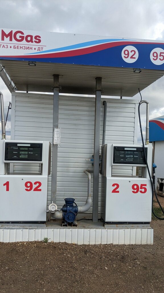 Otogaz dolum istasyonu Gasoline stations, Başkurdistan, foto