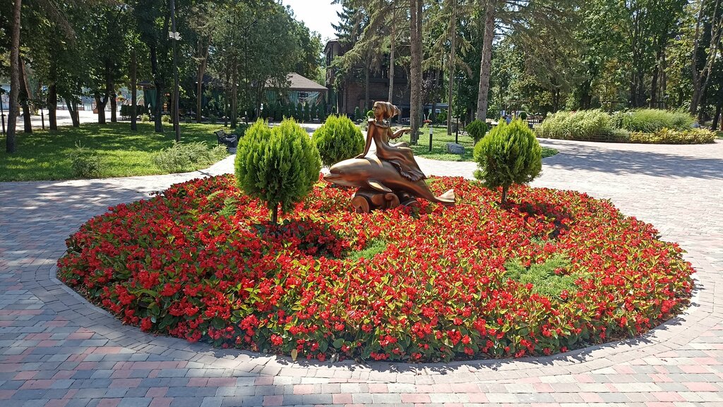 Kültür ve eğlence parkları Сквер Приозерный, Essentuky, foto