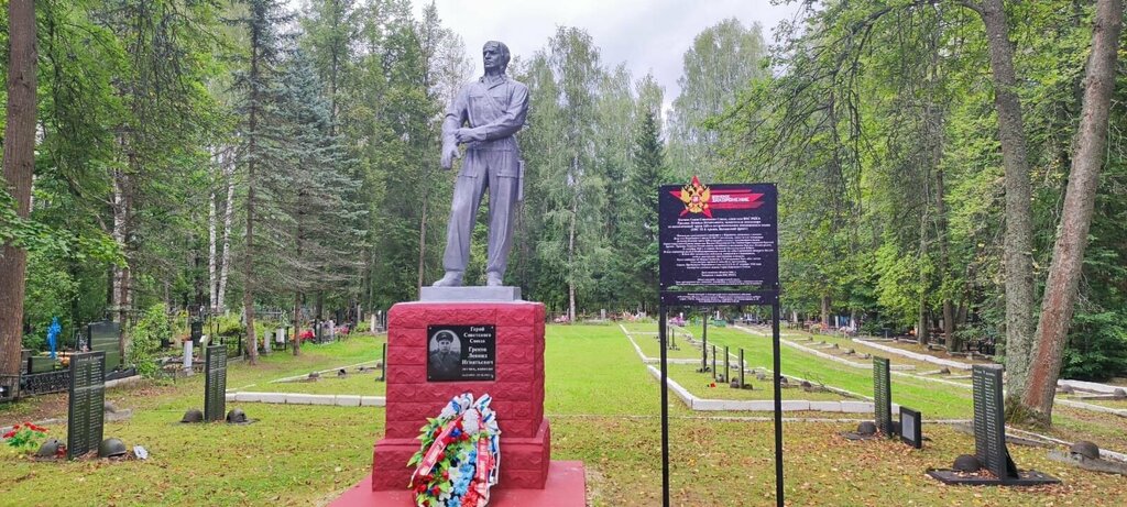 Anıt, heykel Мемориал Великой Отечественной войны, Borovichy, foto