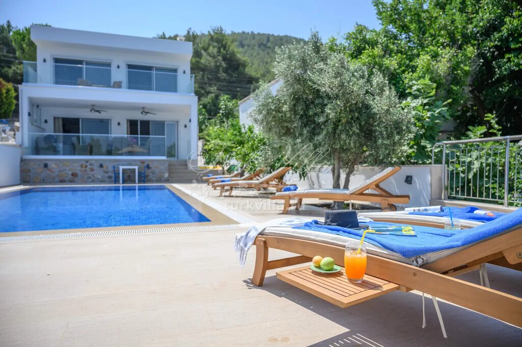 Villa Türkiye'de Villa Kiralama Villa 1087 Bodrum'da 4+1 Özel Plajlı, Boğazlıyan, foto