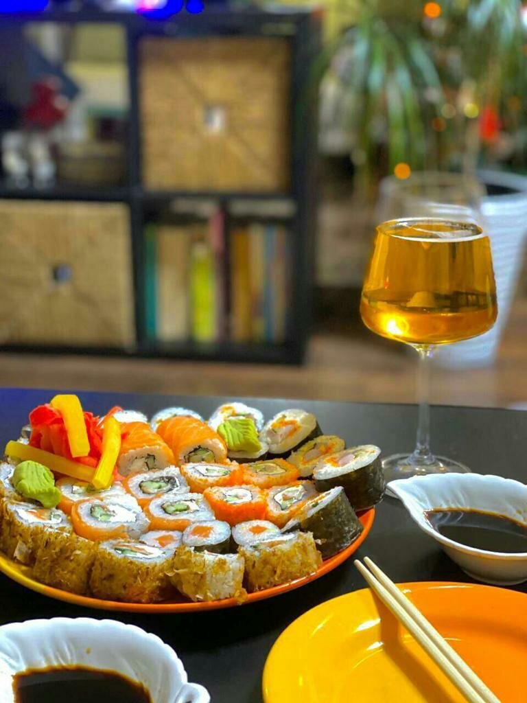 Suşi restoranı Etno, Krasnodarski krayı, foto