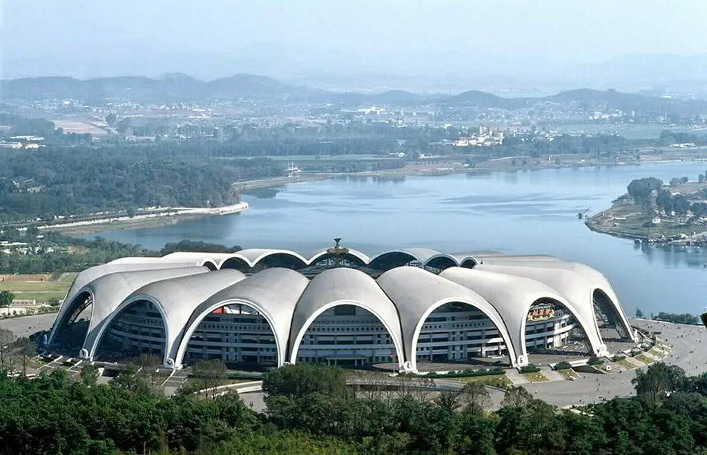 Stadyum Rungrado 1 Mayıs Stadyumu, Pyongyang, foto