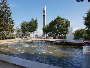 Fountain (gorodskoy okrug Voronezh, Tsentralniy District, skver Pomyalovskogo), çeşme  Voronej'den