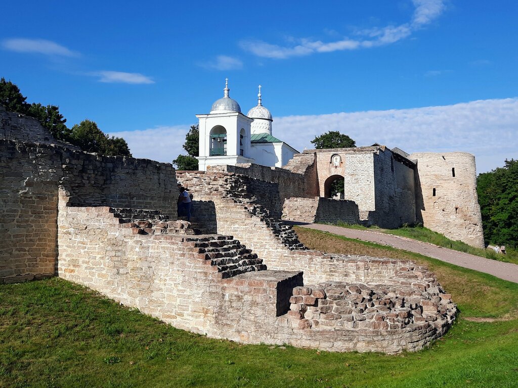 Turistik yerler Башня Плоская, Pskovskaya oblastı, foto
