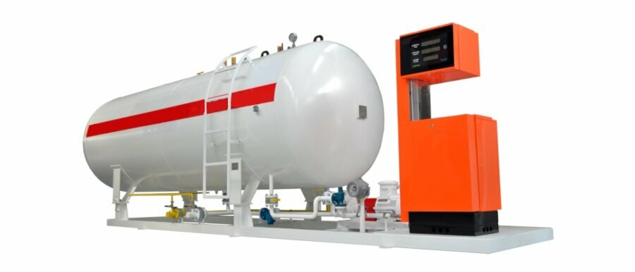 Otogaz dolum istasyonu Пропан МГ, Saint‑Petersburg ve Leningradskaya oblastı, foto