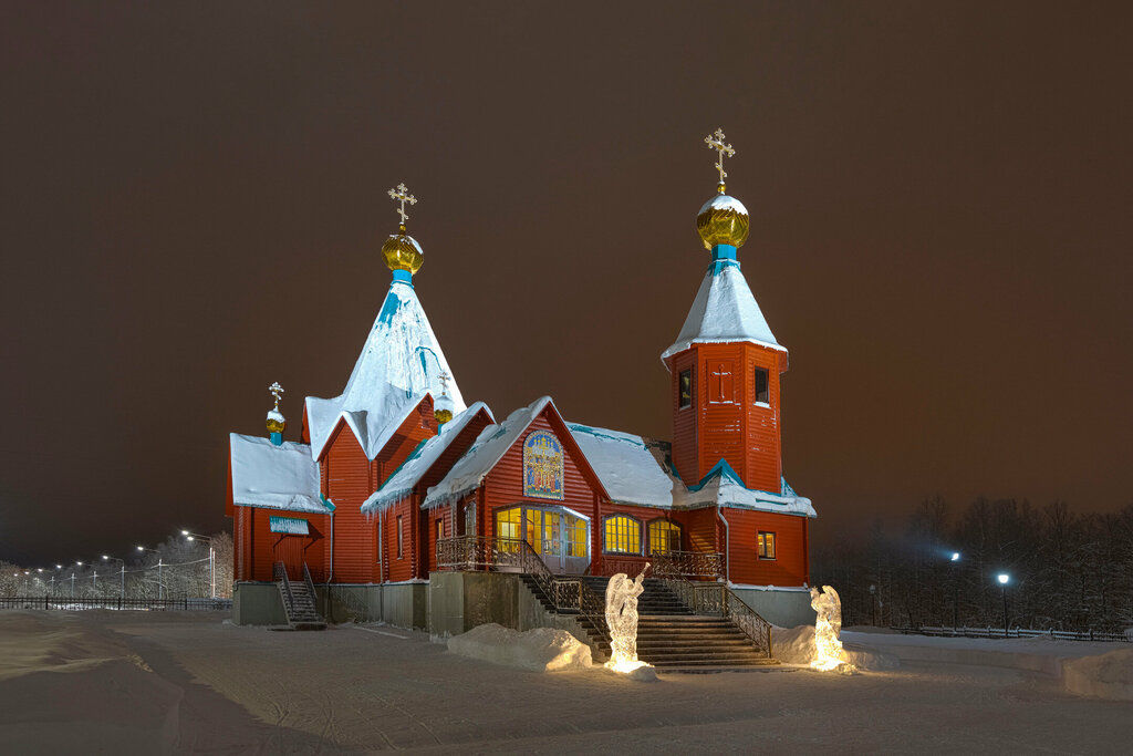 Ortodoks kiliseleri Church of the New Martyrs and Confessors of Russia, Apatity, foto