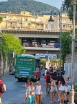 Sorrento (Campania, Province of Naples, Sorrento, Piazza Giovanni Battista de Curtis), tren istasyonu  Sorrento'dan
