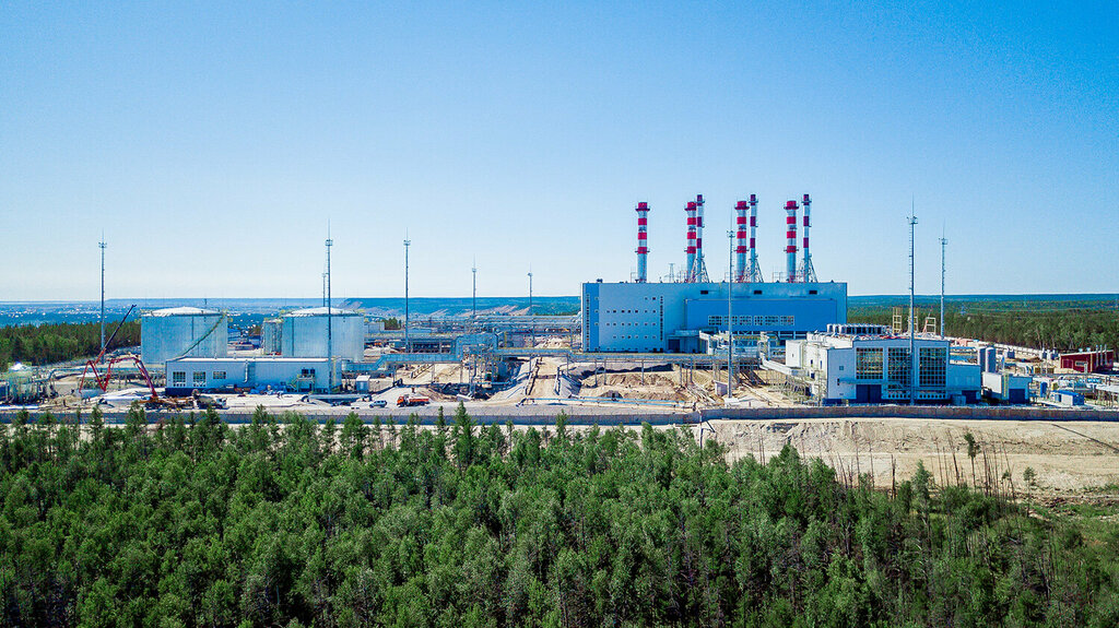 Merkezi ısıtma sistemleri Якутская ГРЭС-2, Saha Cumhuriyeti (Yakutistan), foto