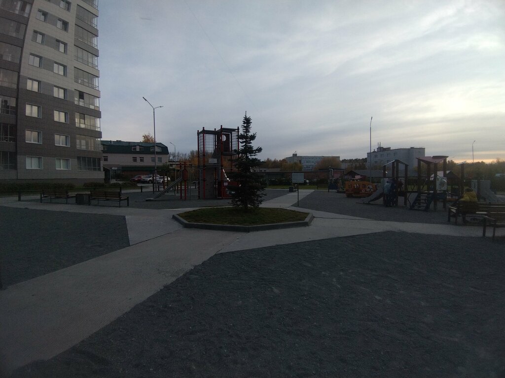 Oyun alanı Playground, Novosibirsk, foto