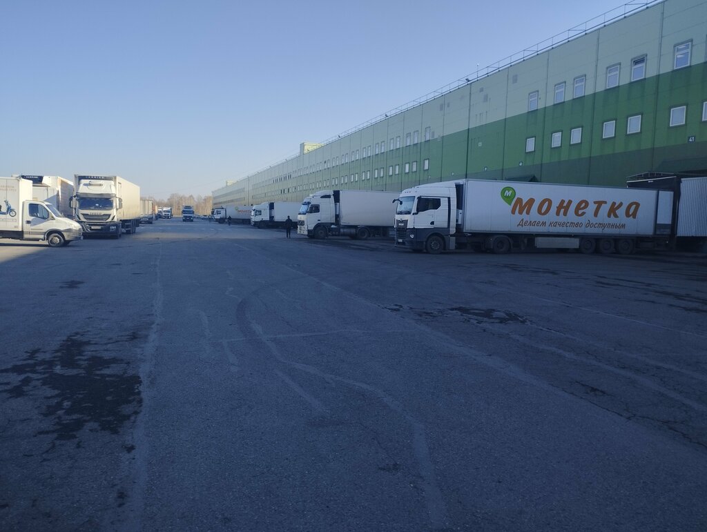 Lojistik firmaları Распределительный центр Монетка, Novosibirskaya oblastı, foto