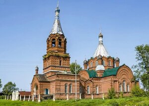 Церковь Троицы Живоначальной (Kirov Region, Nolinskiy rayon, Shvarikhinskoye selskoye poseleniye, selo Zykovo), ortodoks kiliseleri  Kirovskaya oblastından