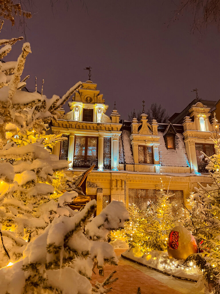 Turistik yerler Mansion of F. O. Shekhtel, Moskova, foto